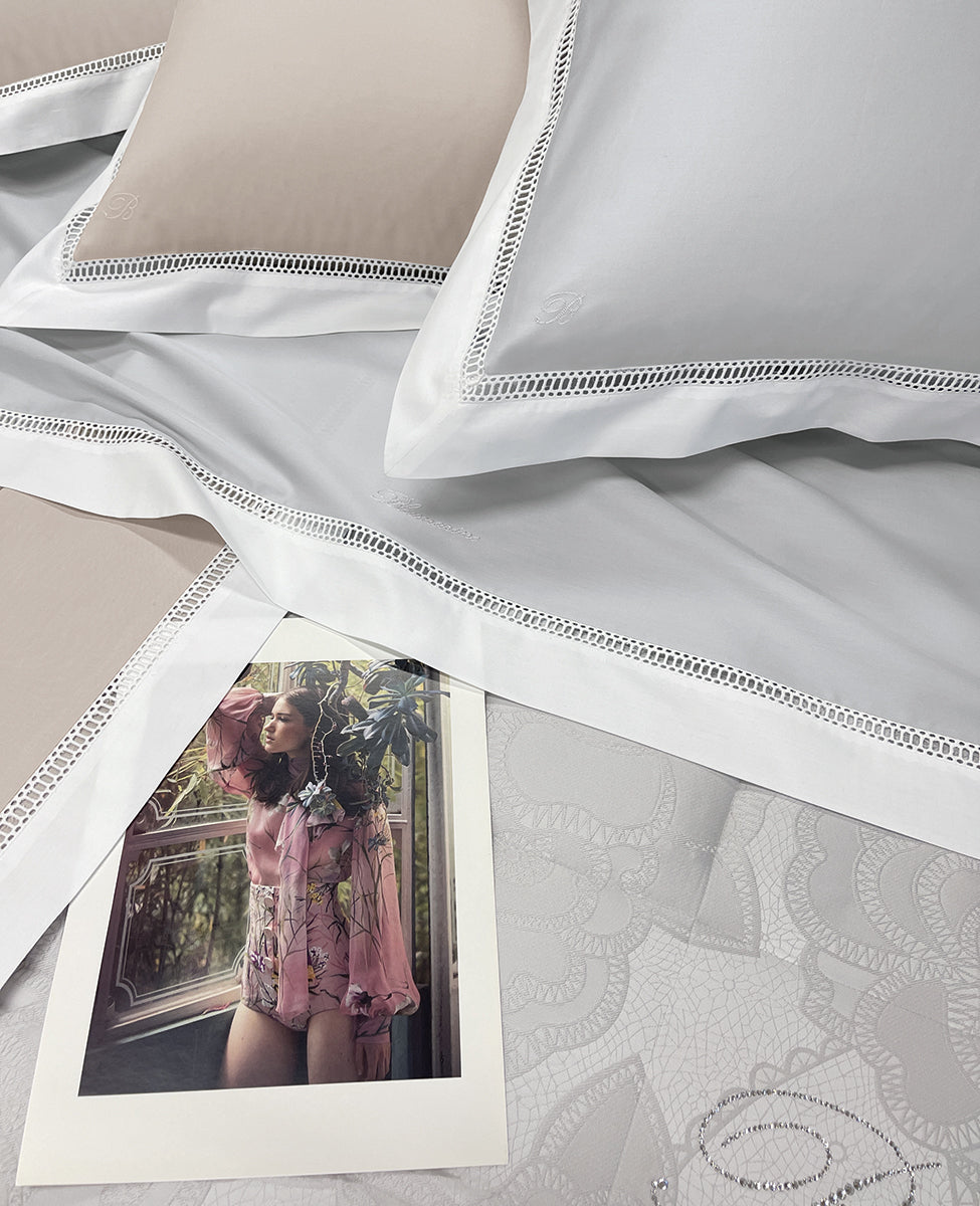 Swan Double Sheets Blumarine – MonellaPlus
