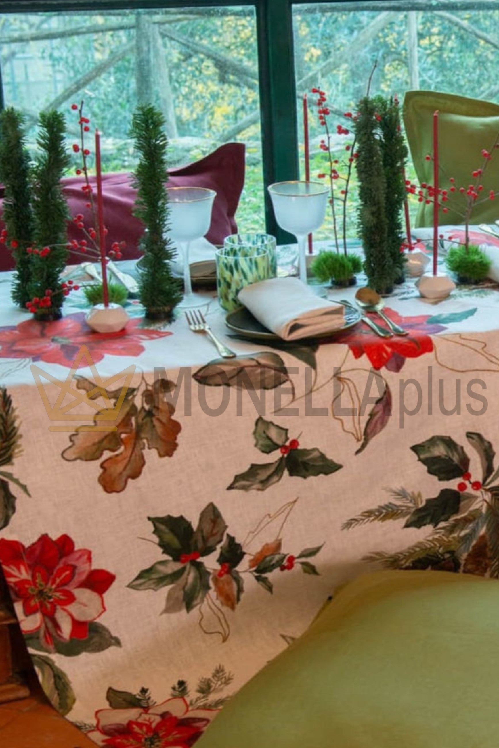 Etoile Tablecloth Tessitura Toscana – MonellaPlus